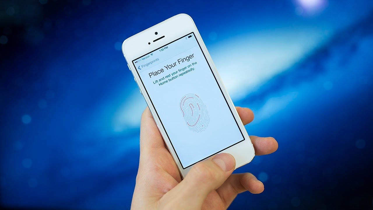 How To Setup Iphone 5s Fingerprint Touch Id Youtube