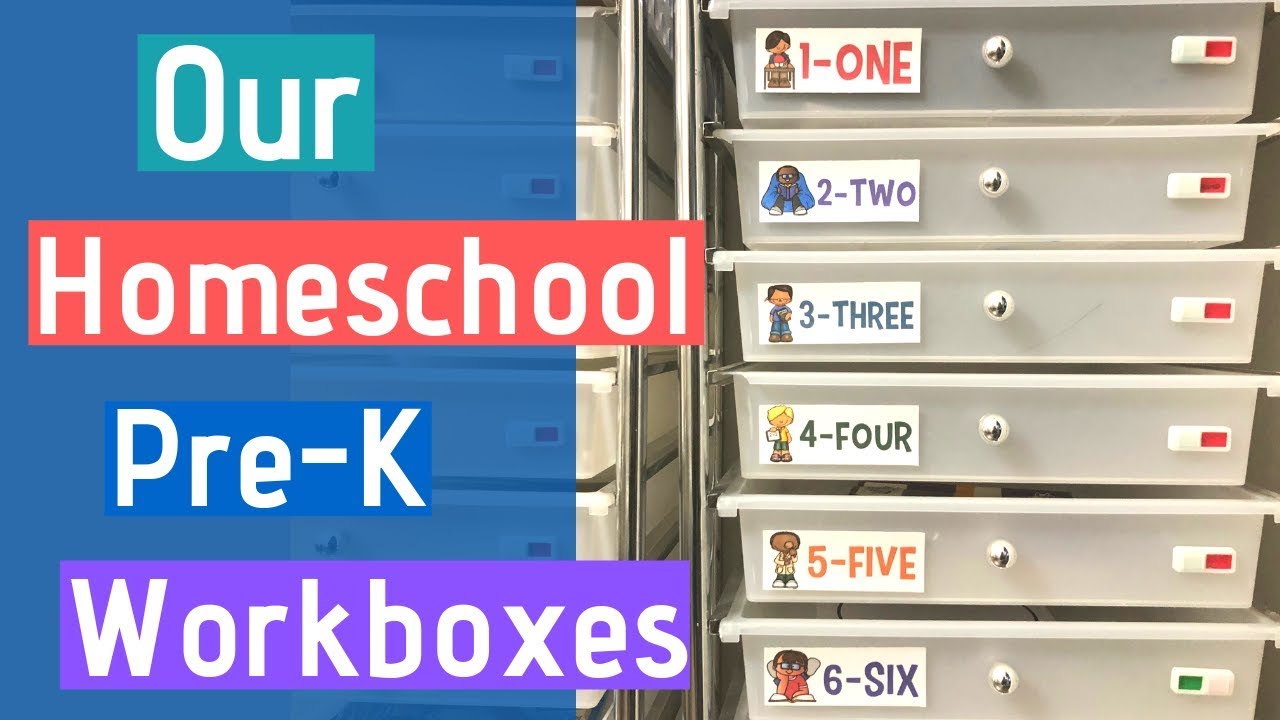 How We Use Workboxes For Pre K Youtube