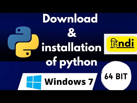 Download And Install Python In Windows 7 64 Bit Python Tutorial