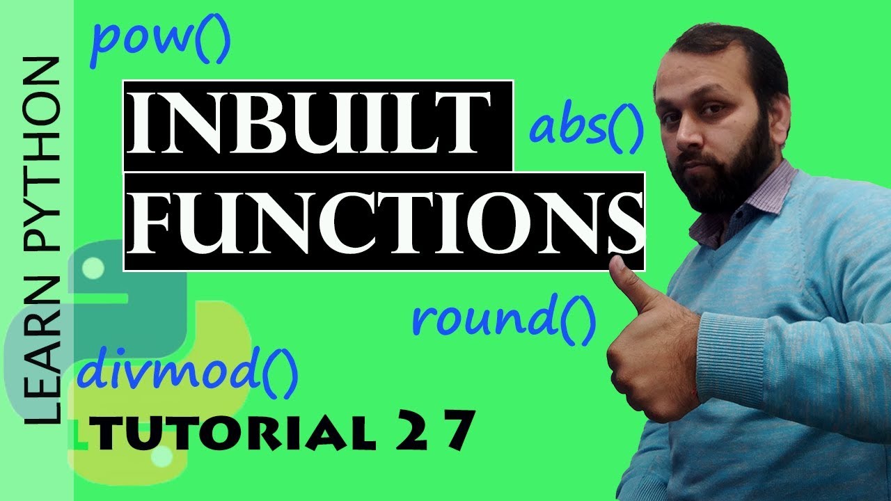27 Python Tutorial Inbuilt Functions In Python Hindi Youtube