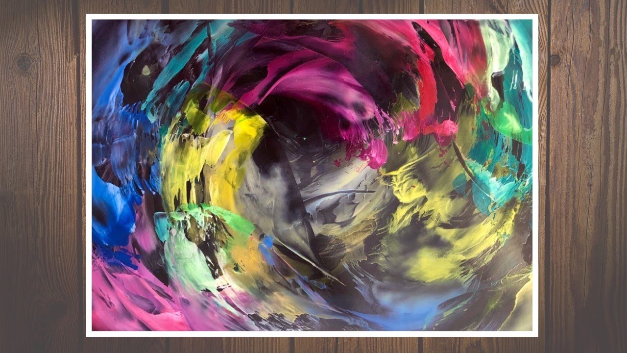Easy Abstracts How To Create Abstract Art Without Thinking Youtube