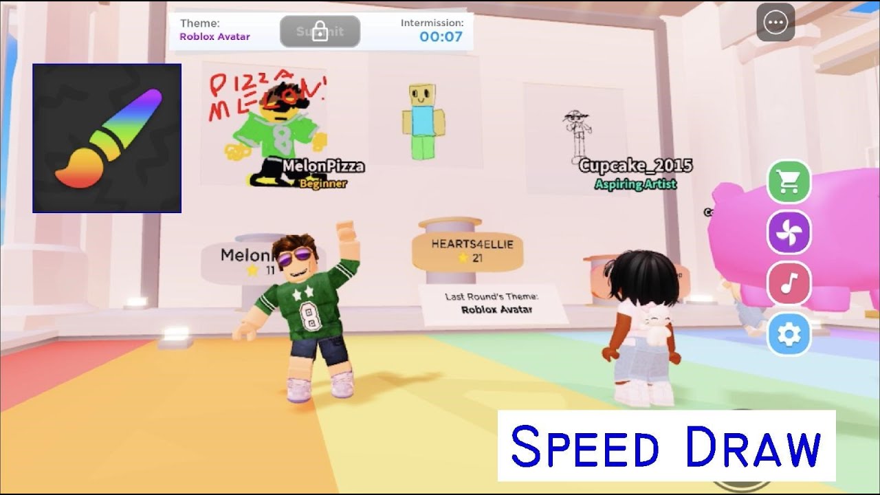 Speed Draw Roblox Gameplay Youtube