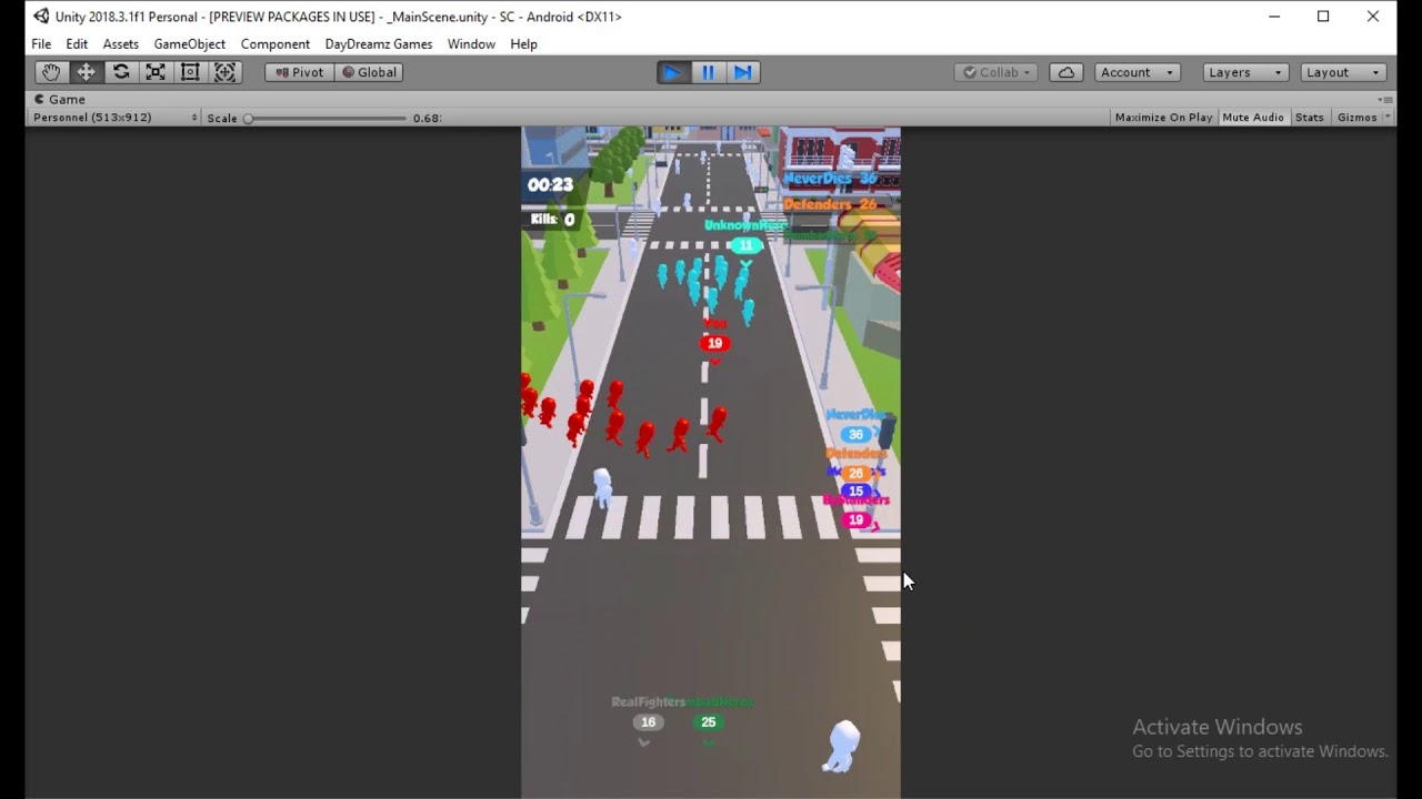 Crowd In City Code Source Documentation Youtube