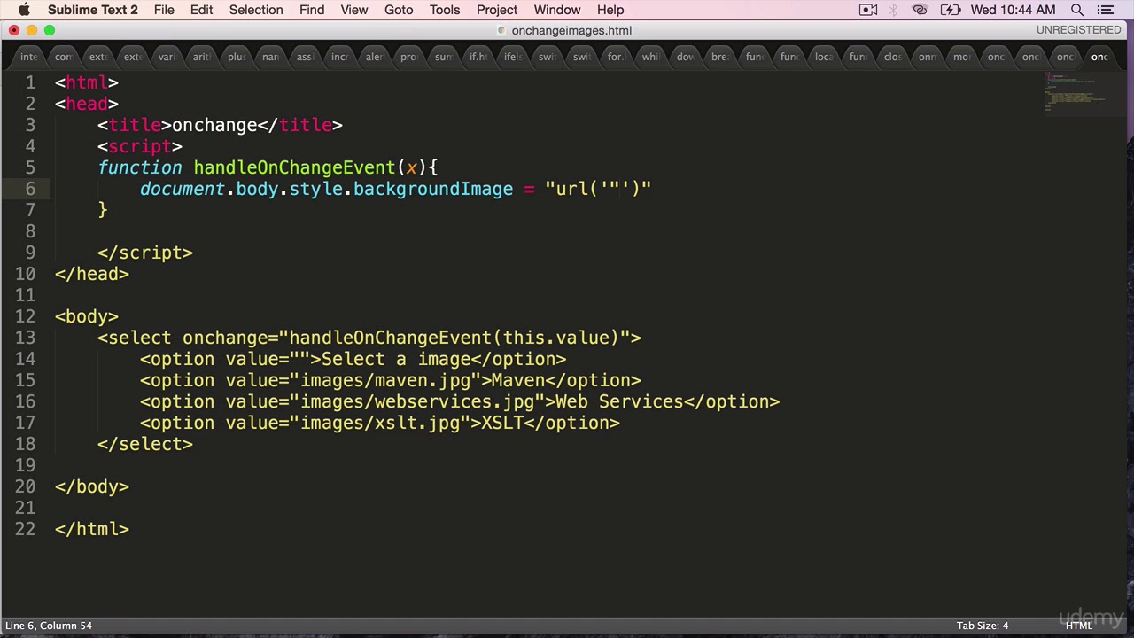 Javascript Background Image Size