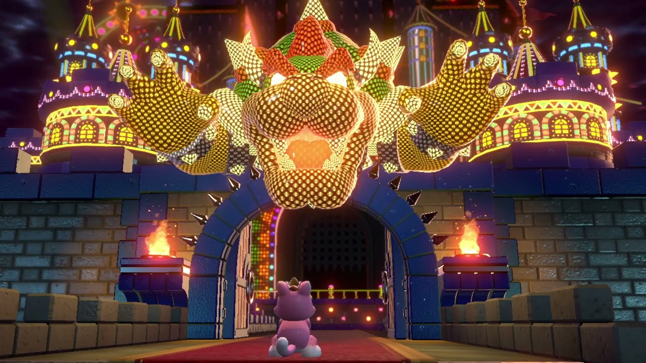 Super Mario 3d World Bowser Castle