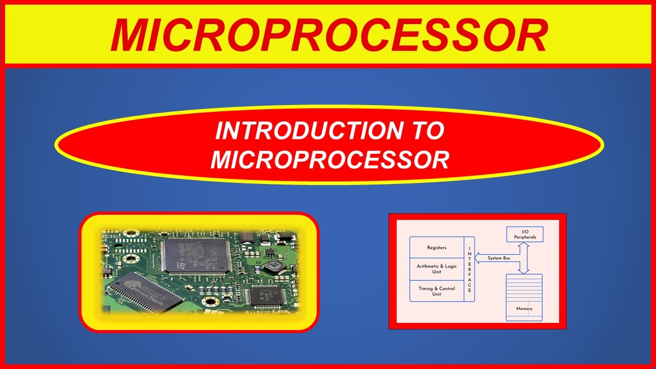 Introduction To Microprocessor Youtube