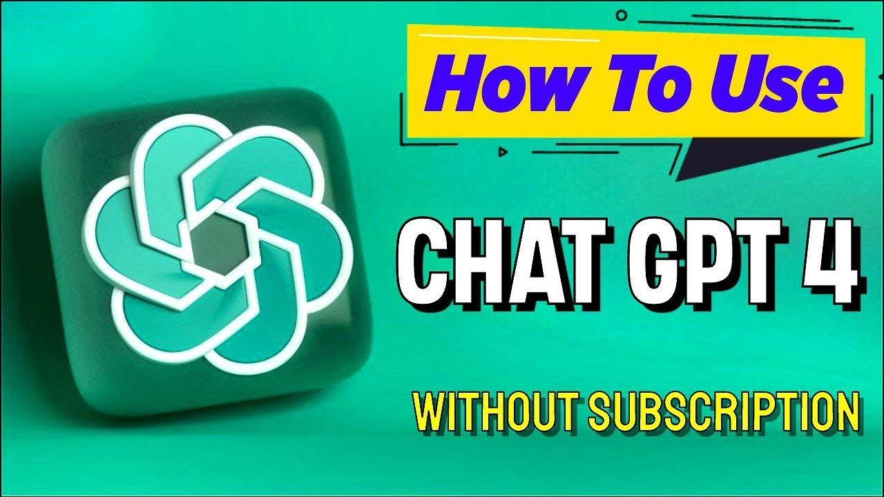 How To Use Chatgpt 4 For Free Tech Innings Youtube