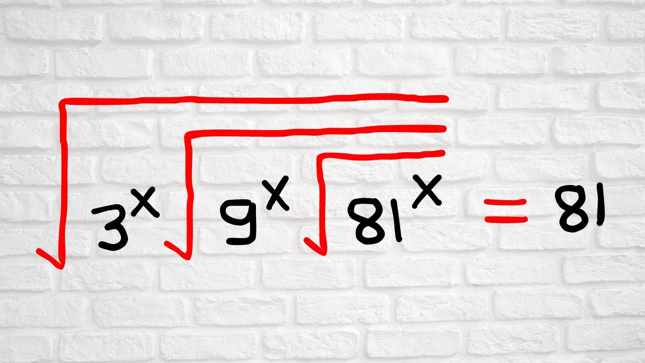 Japan A Nice Algebra Problem Youtube