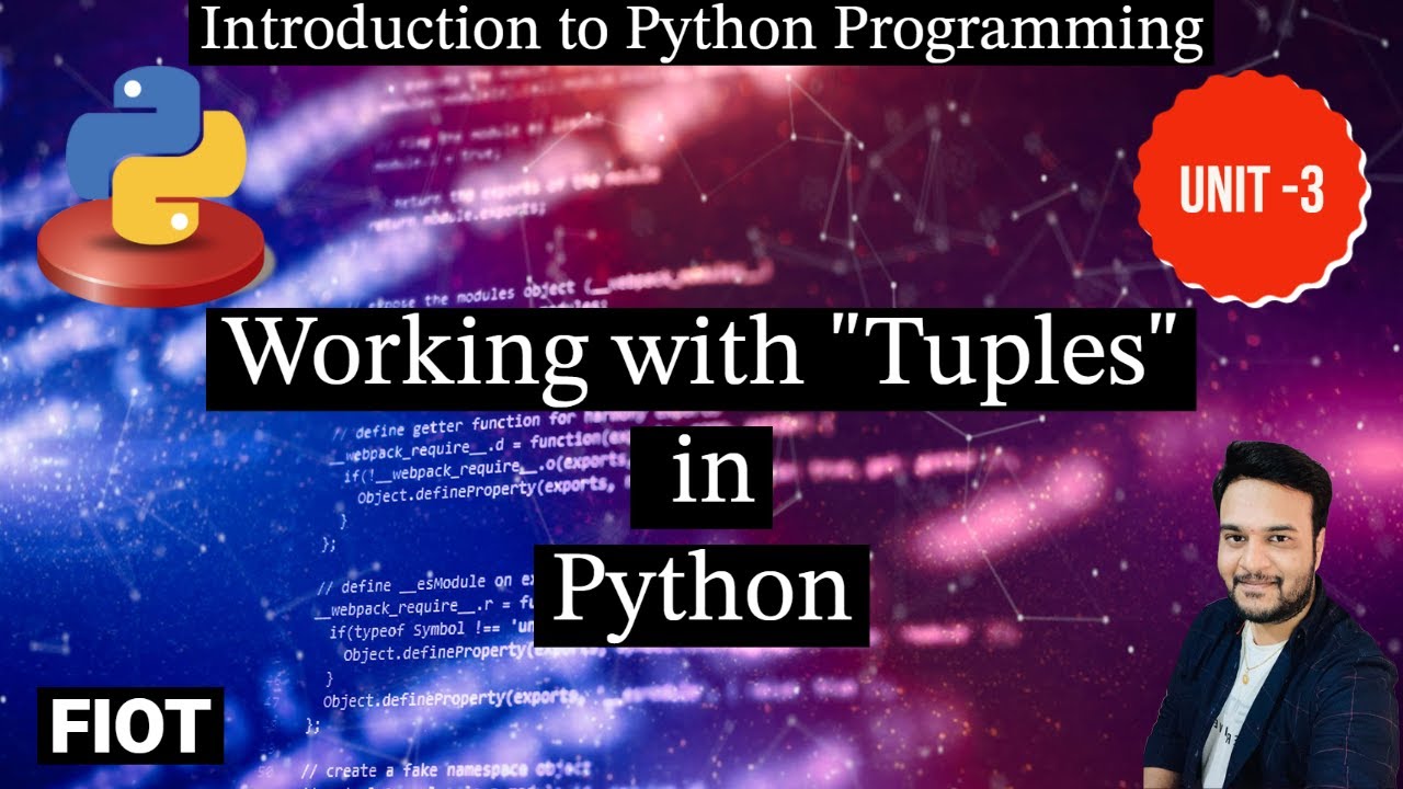 Tuples In Python Introduction To Python Programming Fiot Cse