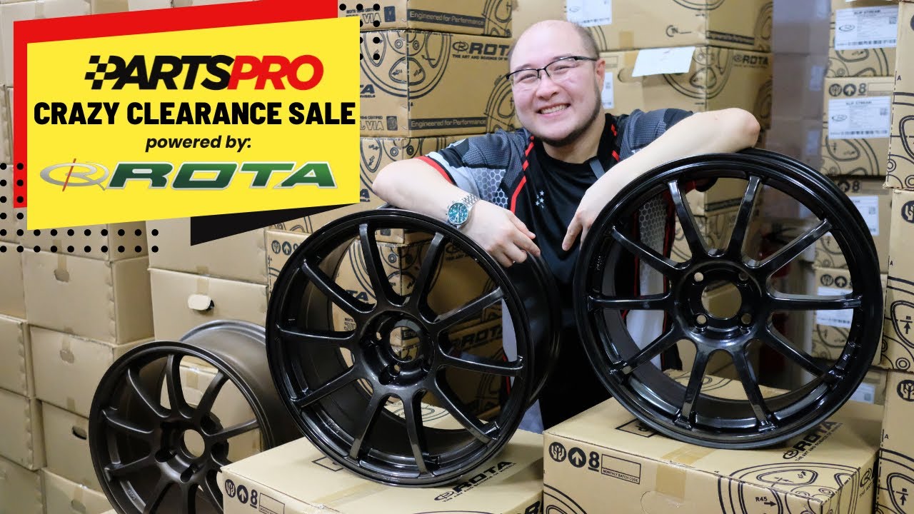 Partspro 8th Anniversary Crazy Clearance Sale Powered By Rota Wheels