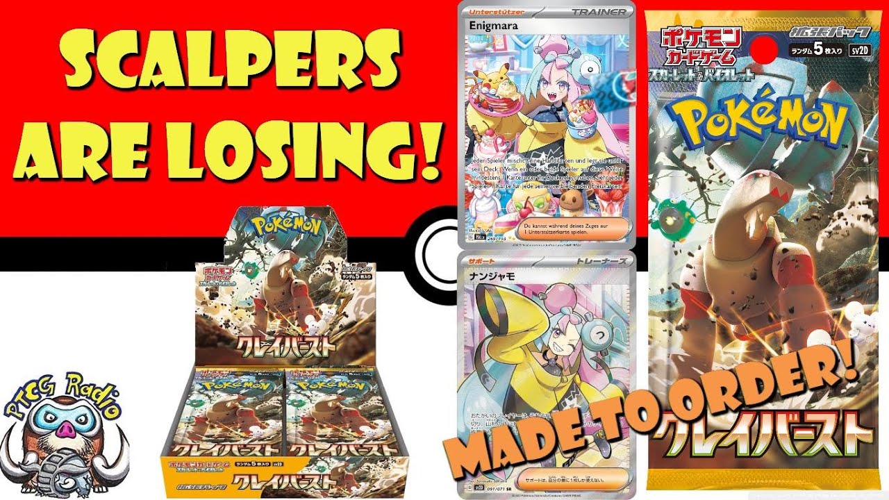 Pokemon Tcg Scalpers Losing Again Clay Burst Is Being Made To Order