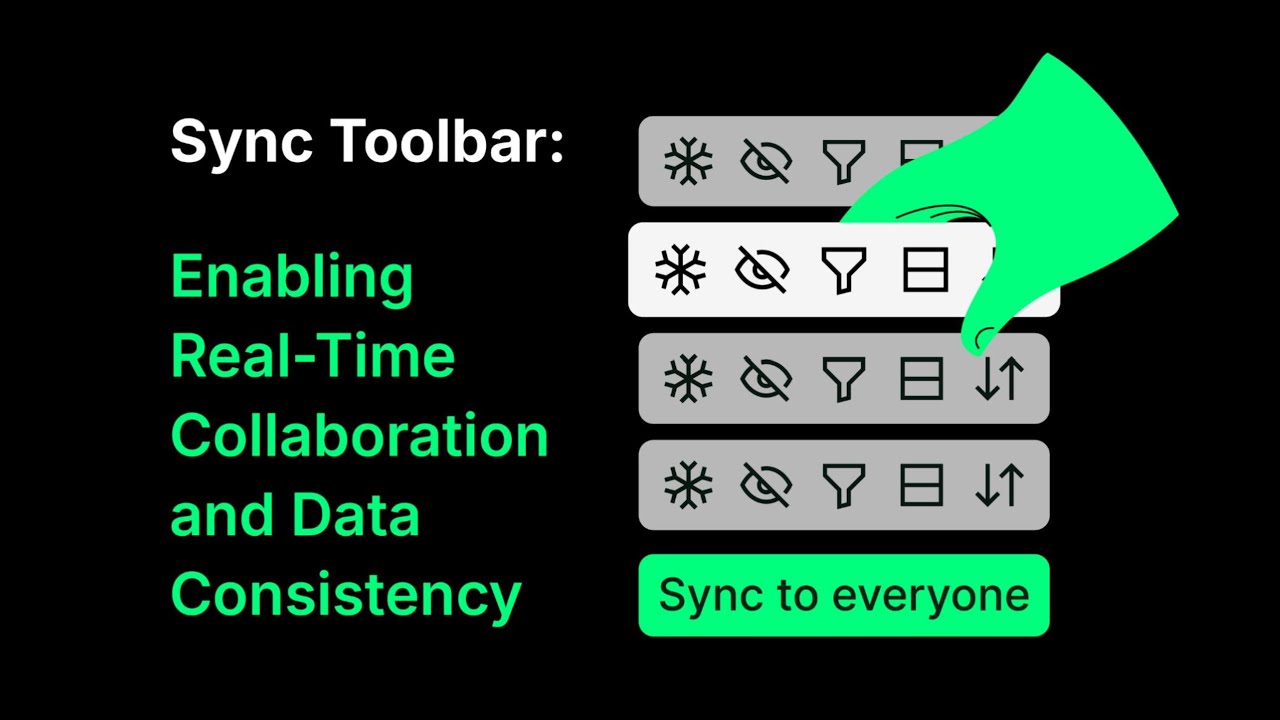Sync Toolbar Enabling Real Time Collaboration And Data Consistency