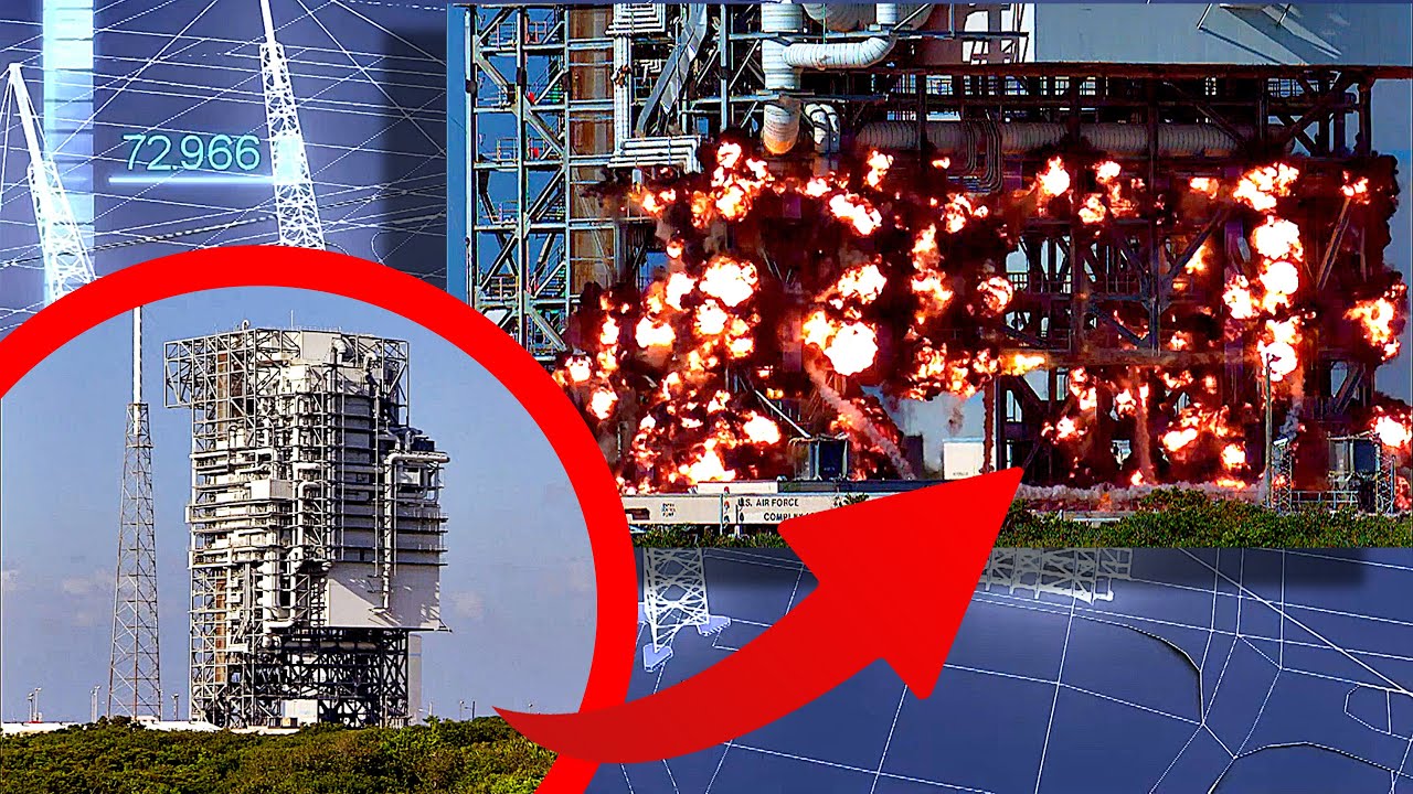 Blowdown Most Dangerous Demolitons Nasa Rocket Tower More