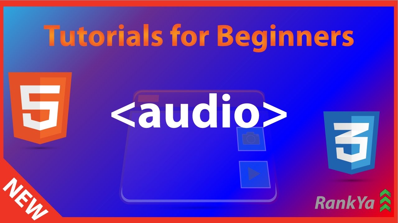 Html5 Tutorials For Beginners Html5 Audio Youtube