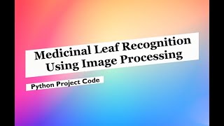 Plant Leaf Disease Identification Using Image Processing Python Project