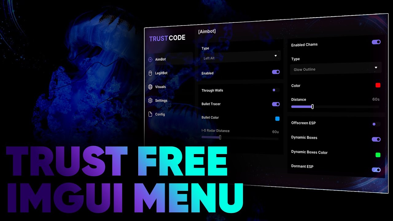 Trust Free Imgui C Menu Ui Free Source Code Custom Elements Youtube