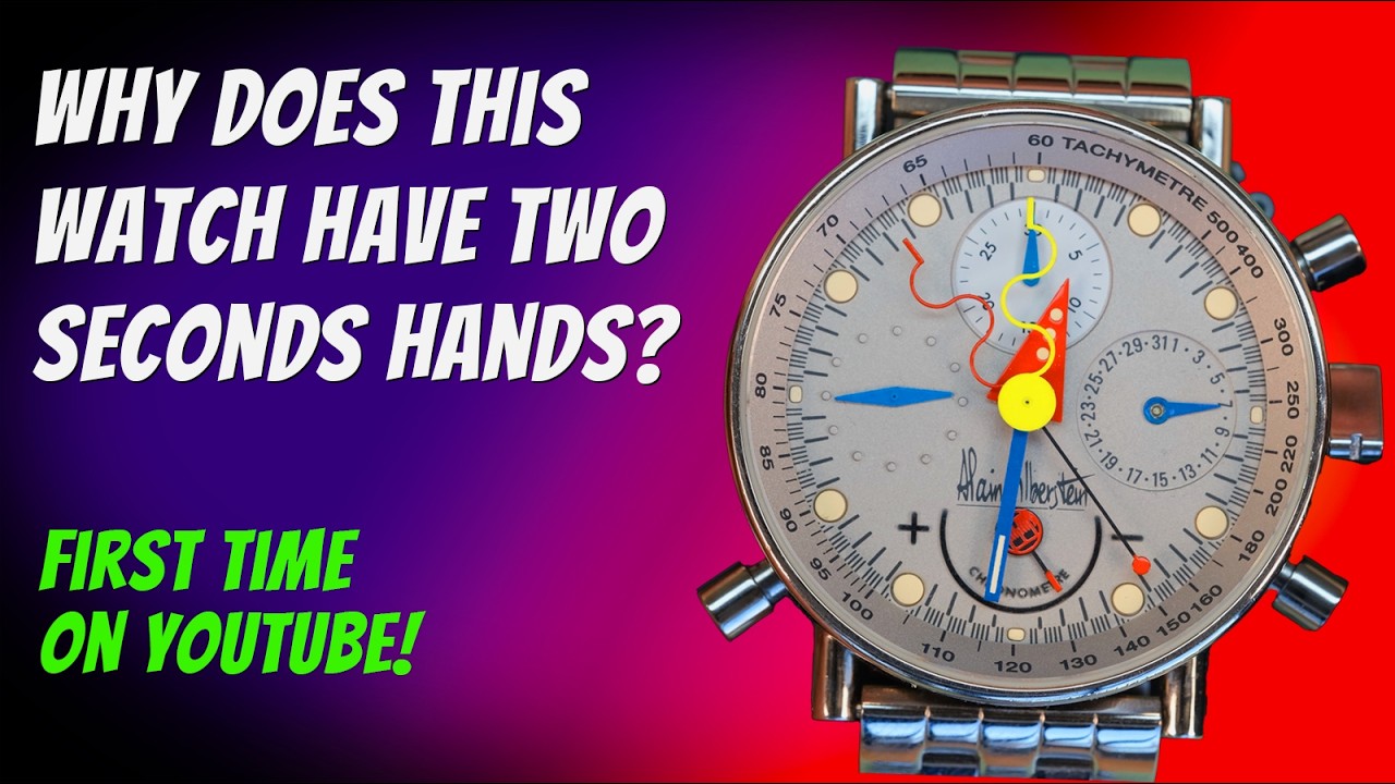 Why Does This Watch Have Two Seconds Hands Youtube