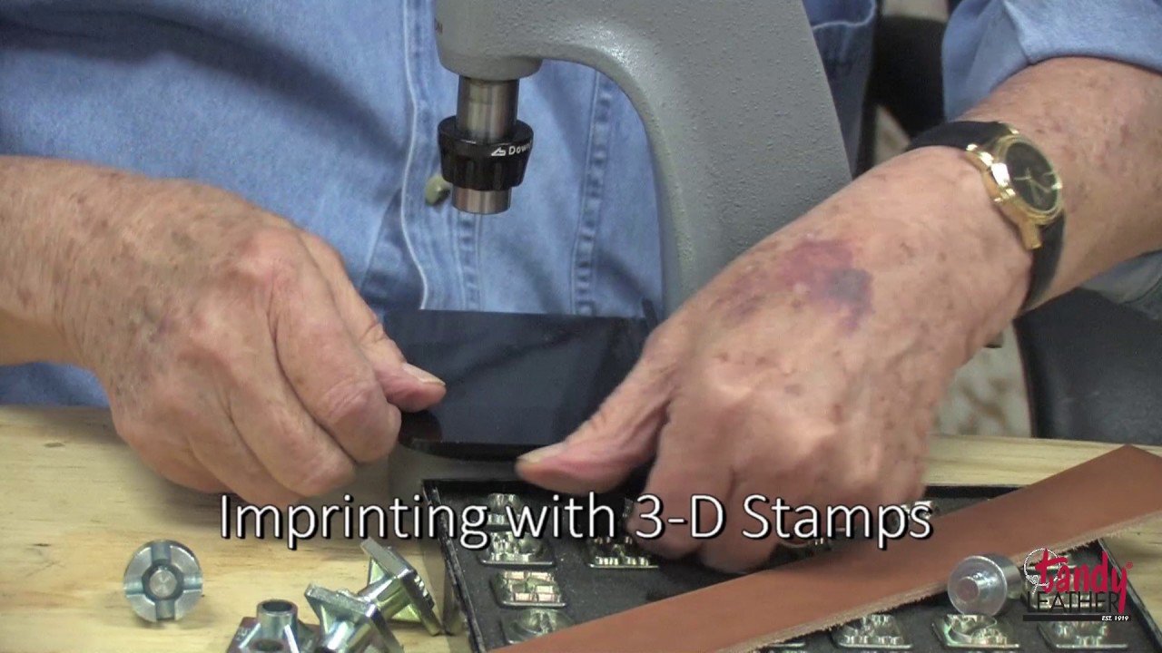 Using The Craftool Pro Hand Press Youtube