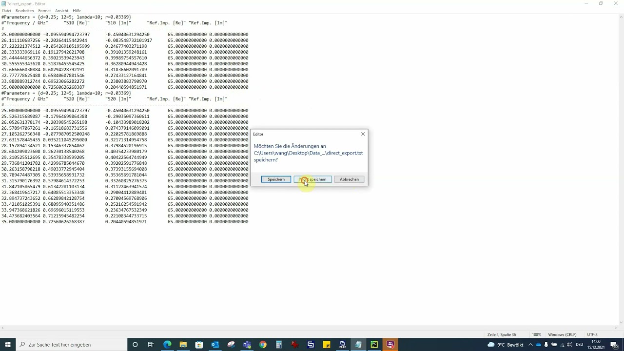 Cst Quick Hack 3 Export Data From Cst Studio Suite And Use Python