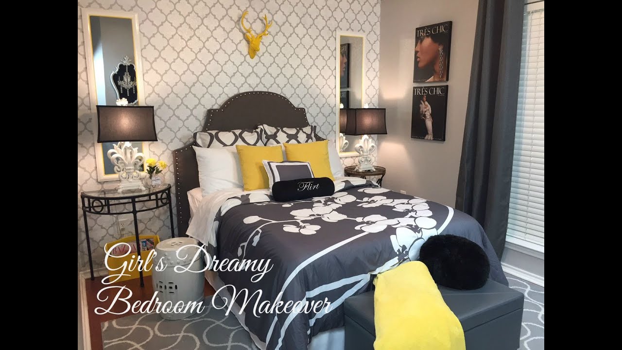 Girl S Dreamy Bedroom Makeover Youtube