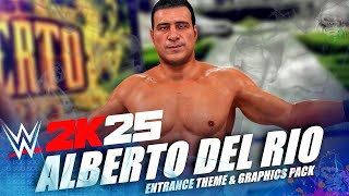 Wwe 2k25 Alberto Del Rio W Theme Song Graphics Pack New Wwe 2k25 Mods ...