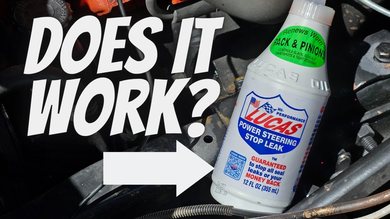 The Truth About Lucas Power Steering Stop Leak Does It Work Youtube