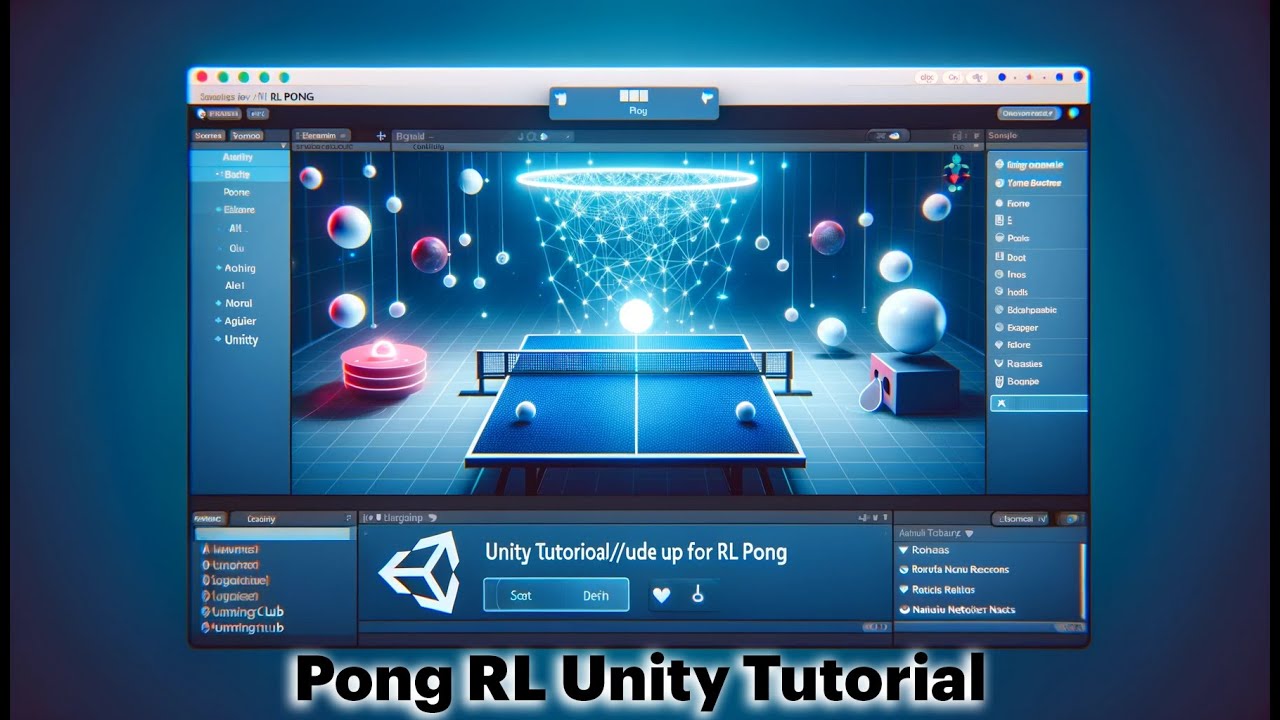 Unity Tutorial Setup For Rl Pong Youtube