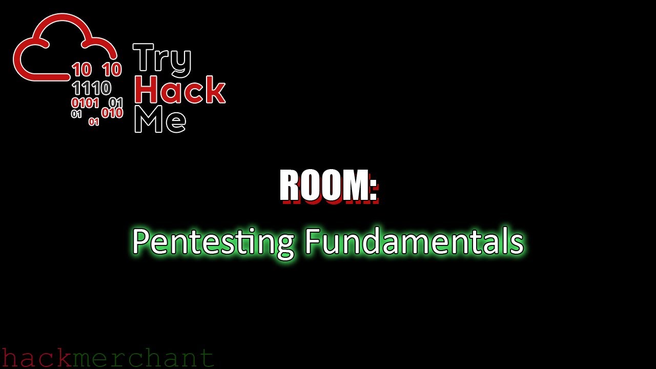 Pentesting Fundamentals Tryhackme Walkthrough Youtube