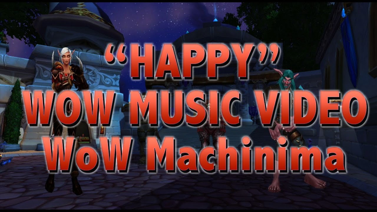 Wow Machinima Happy Pharrell Williams Casual Wow Youtube