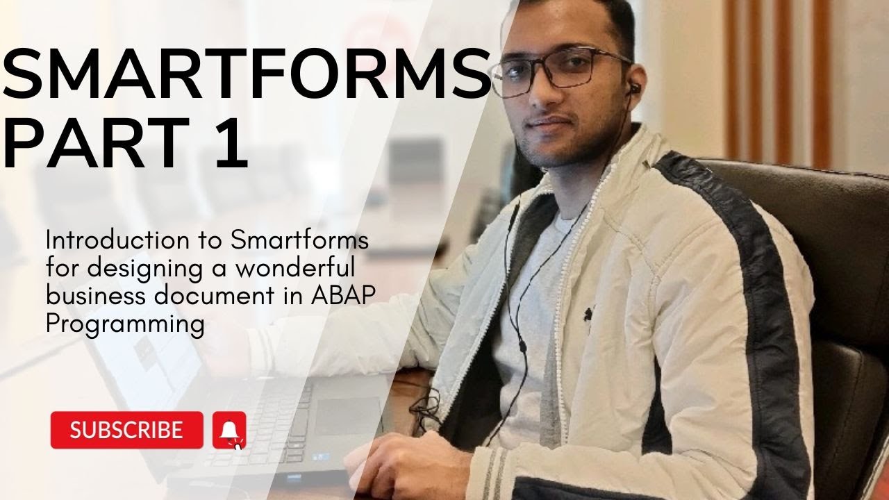 7 1 Introduction To Smartforms Youtube