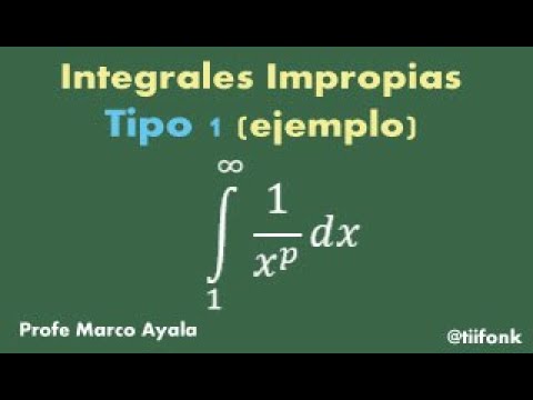 89 Integrales Impropias Tipo 1 Ejemplo Youtube