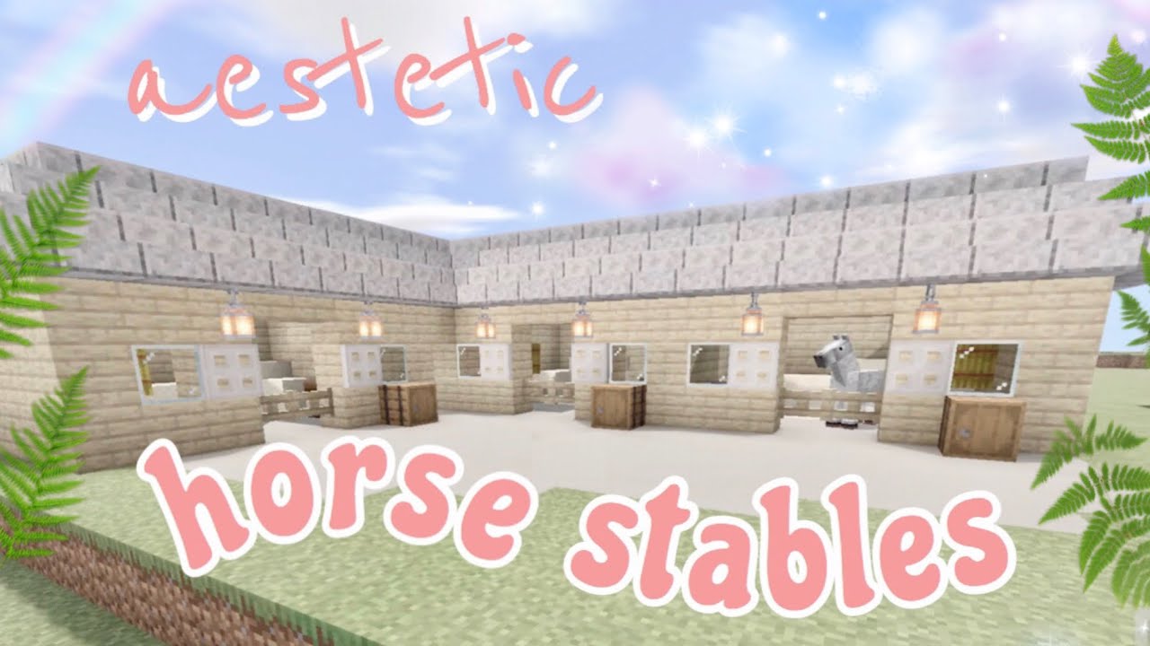 Minecraft Horse Stable Barn I Built A Horse Stable R Minecraft