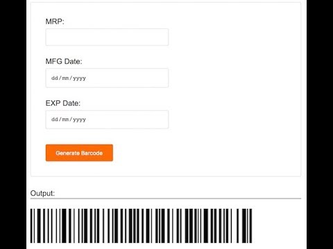 How To Create Barcode Generator Using Php Youtube