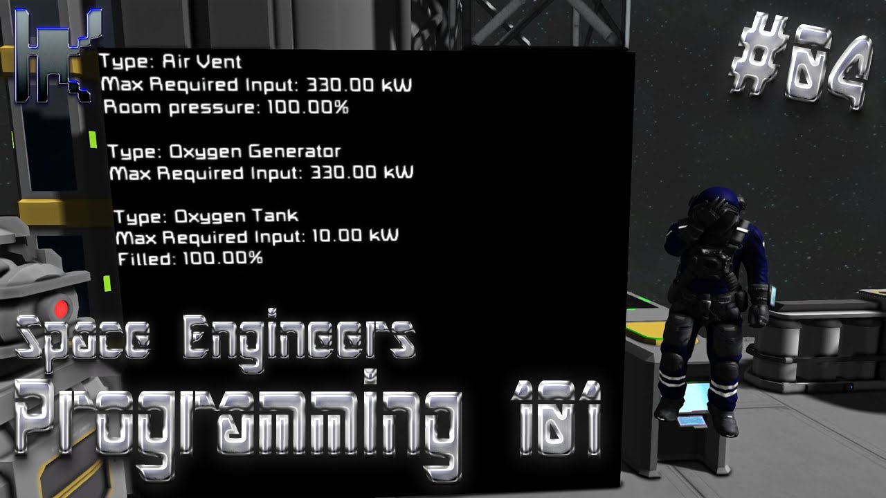 Space Engineers Programming 101 Airlock Script Part 1 Youtube