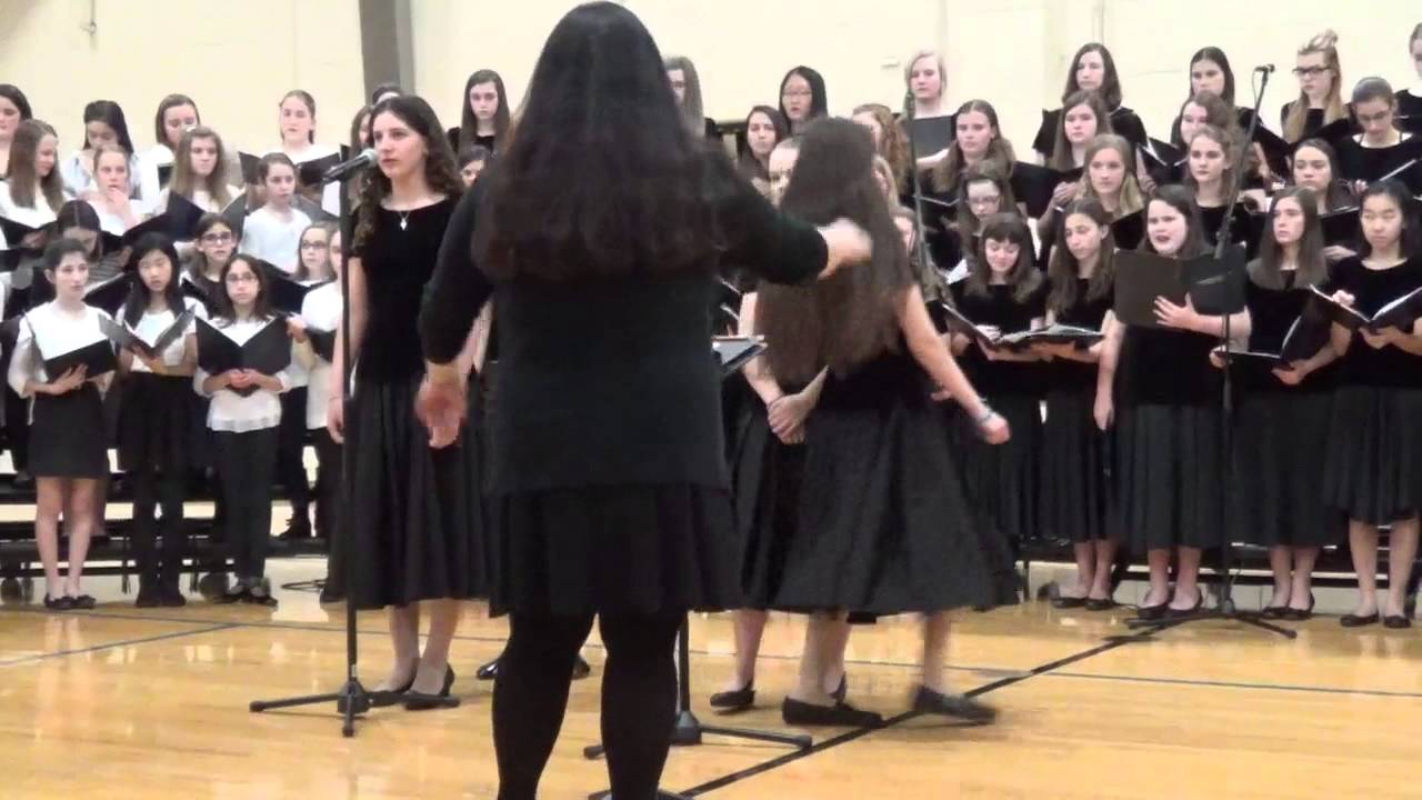 Nbjh 2015 Mid Winter Choir Concert All Let It Go Partial Youtube