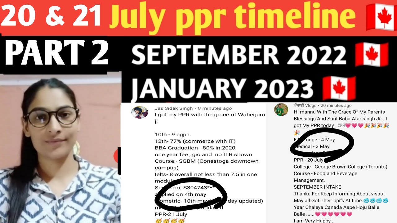 21 July Ppr Request Timeline Canada Today S Ppr Request Timeline Canada