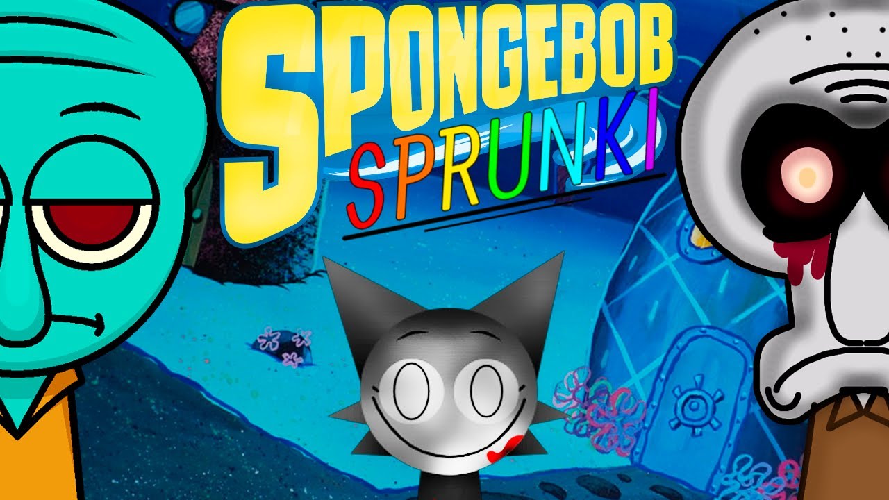 Spongebob Sprunki But Scary Phase Youtube