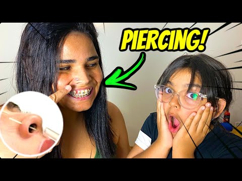 Coloquei Um Piercing Youtube