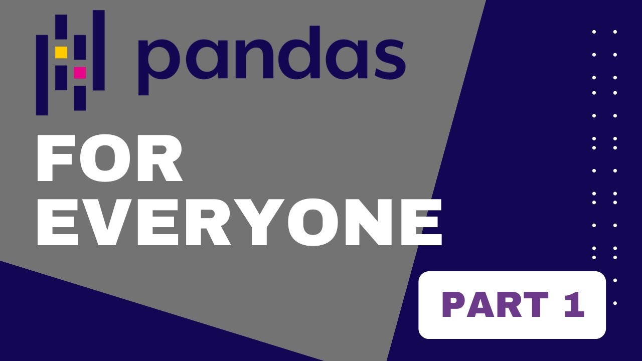 Python Pandas Tutorial Part 1 Youtube