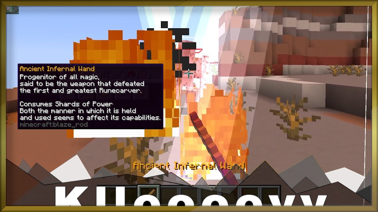 Playing Around With A New Feature Command Made Magic Wand Minecraft