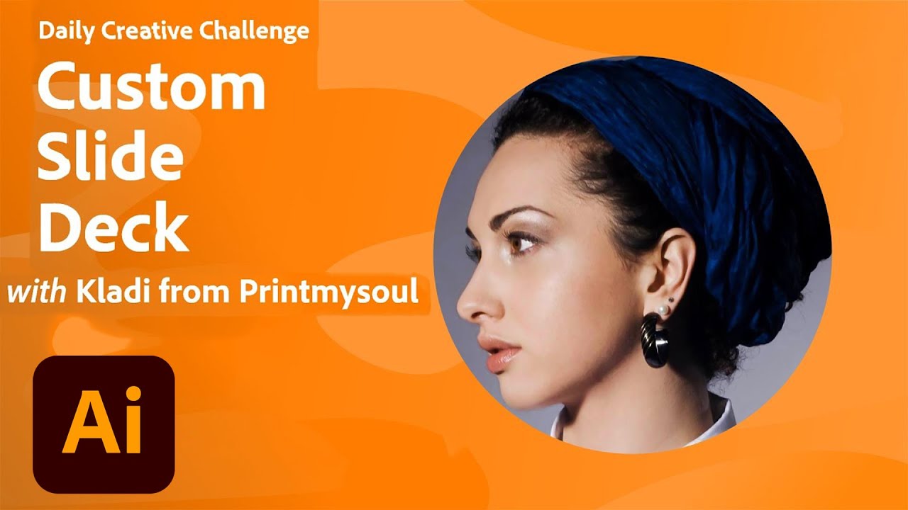 Illustrator Daily Creative Challenge Custom Slide Deck Adobe