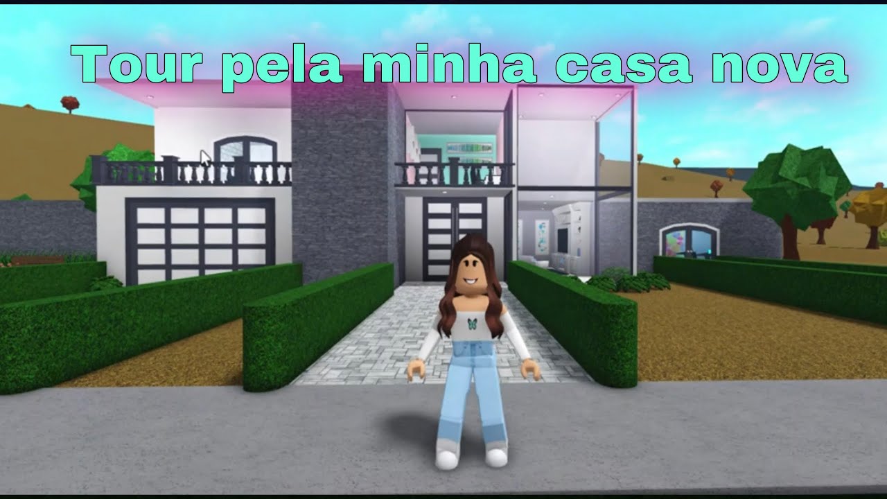 Tour Pela Minha Casa No Bloxburg Youtube