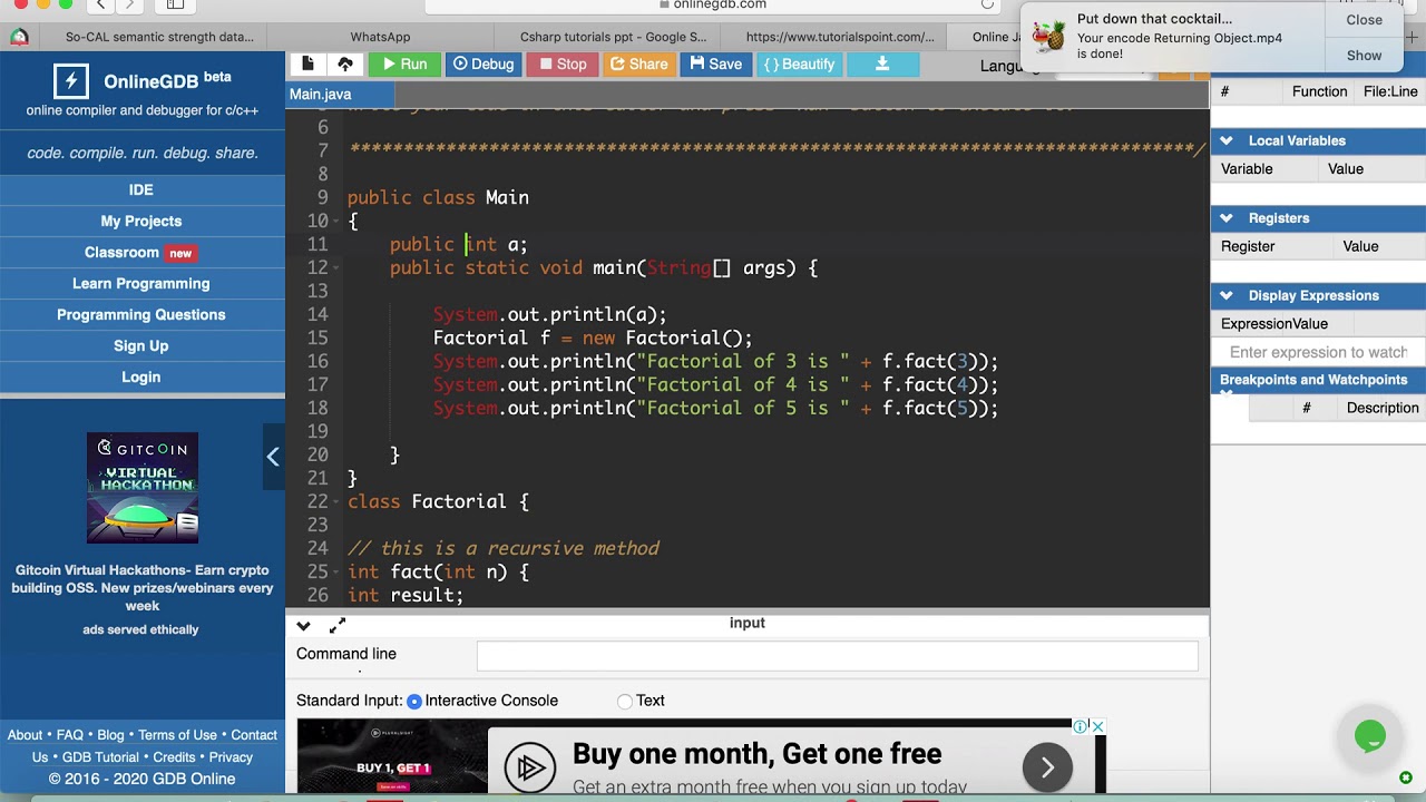 Access Specifiers Java Youtube