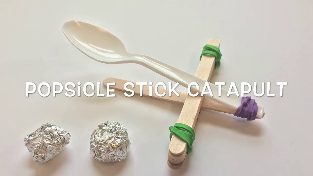 Popsicle Stick Catapult Youtube