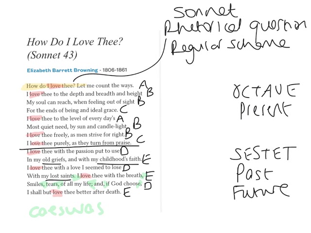 Sonnet 43 Explanation