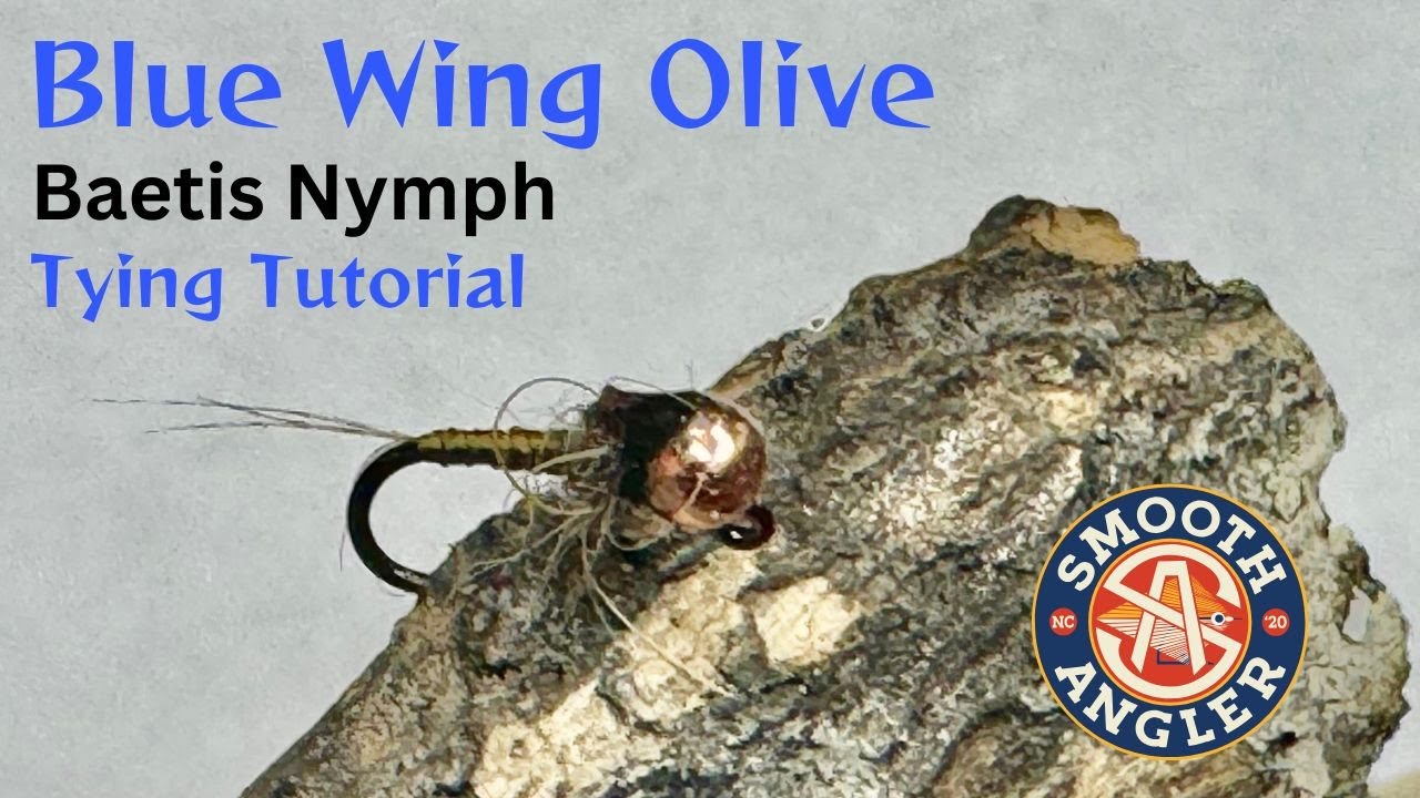 Fly Tying Blue Wing Olive Baetis Nymph Youtube