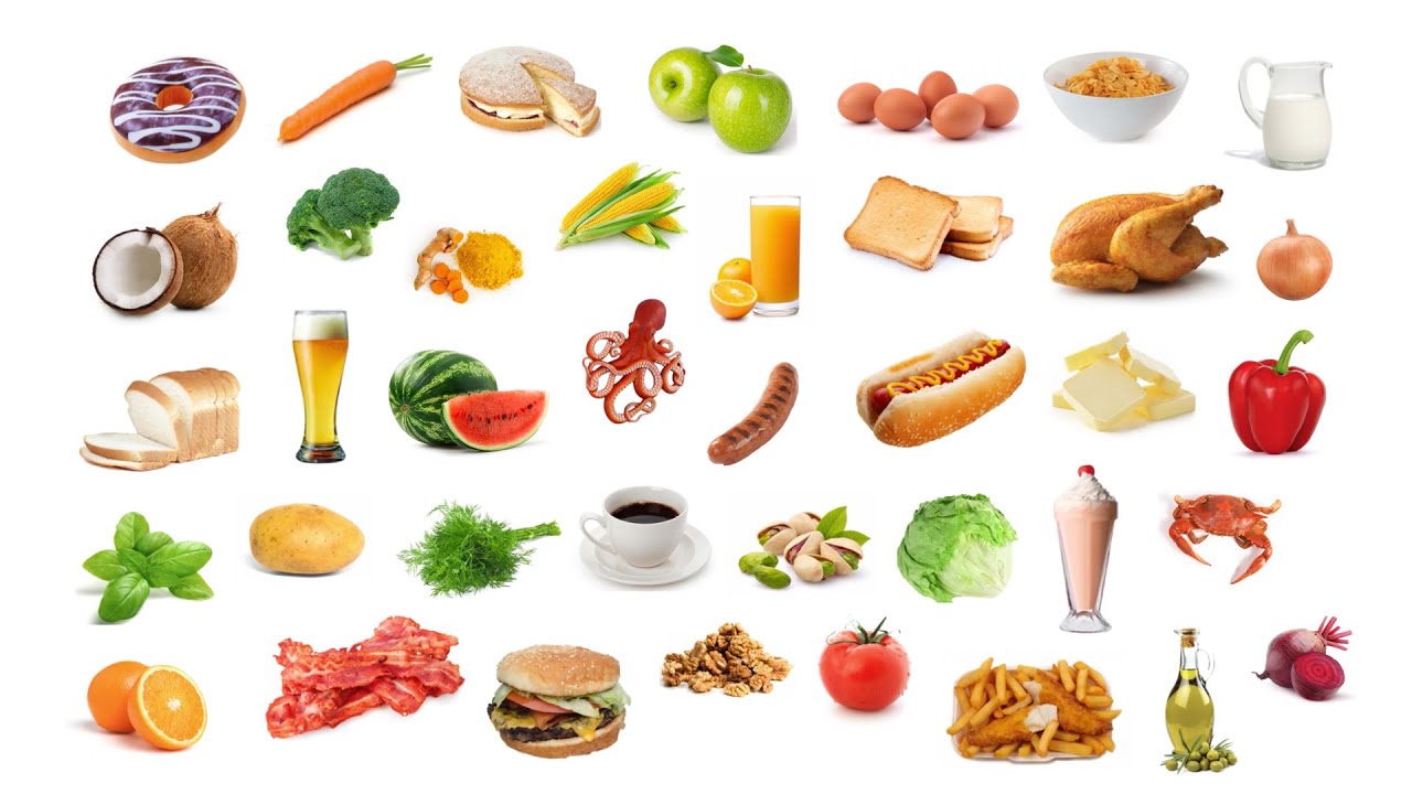 Learn English Vocabulary Food And Drinks Youtube