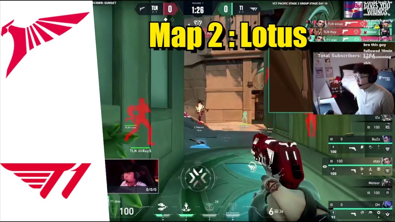 Shanks Ttv Reacts To Tln Vs T1 Map 2 Vct 2025 Pacific Stage 2