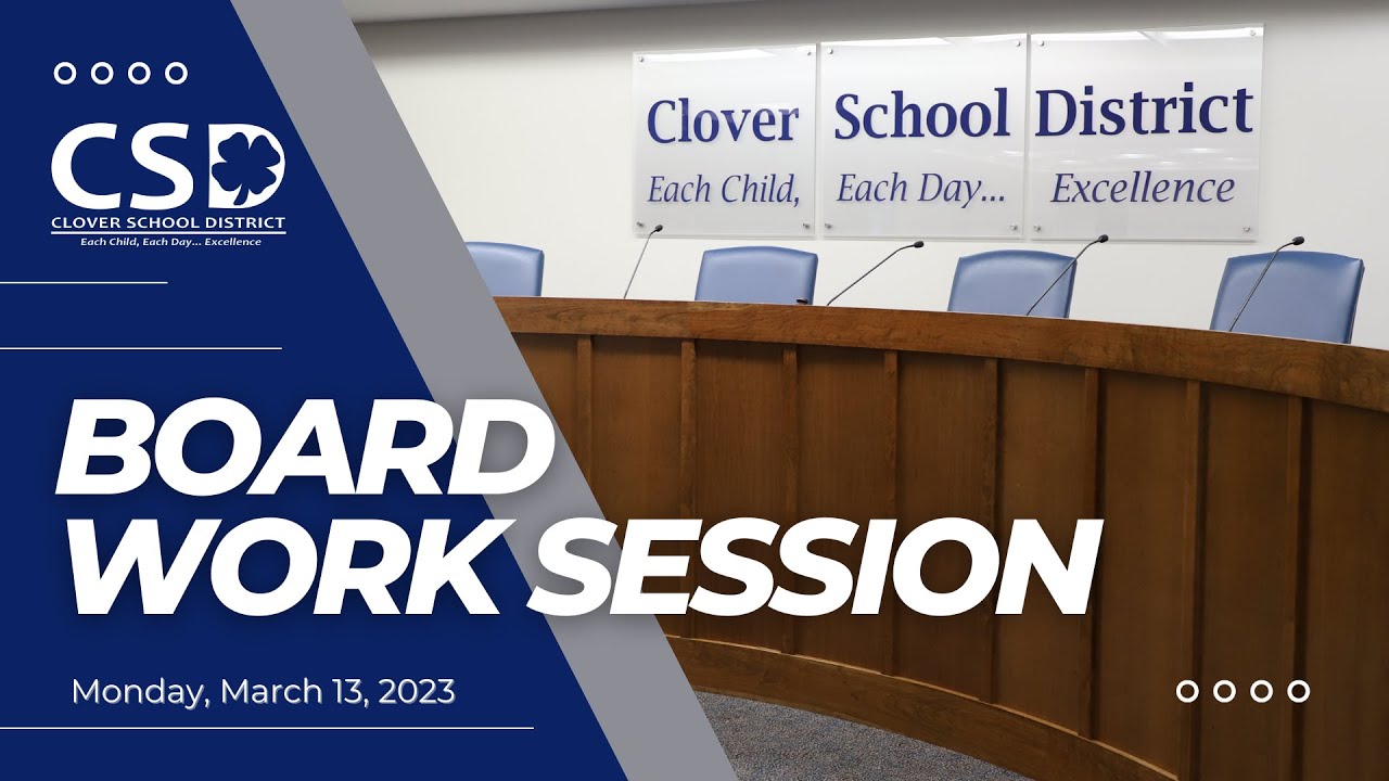 Csd Board Work Session Monday March 13 2023 Youtube