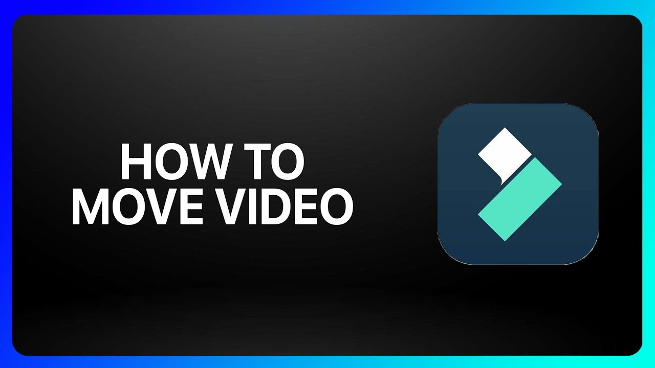 How To Move Video In Filmora Tutorial Youtube